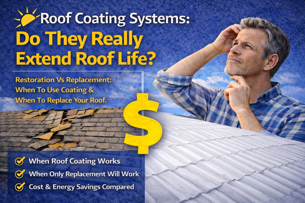 🏠 Roof Coating Systems: Do They Really Extend Roof Life? A Smart ...
