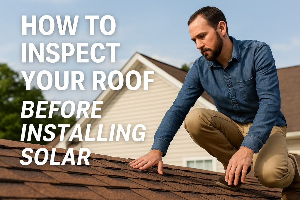 How to Inspect Your Roof Before Installing Solar (Complete Roof ...