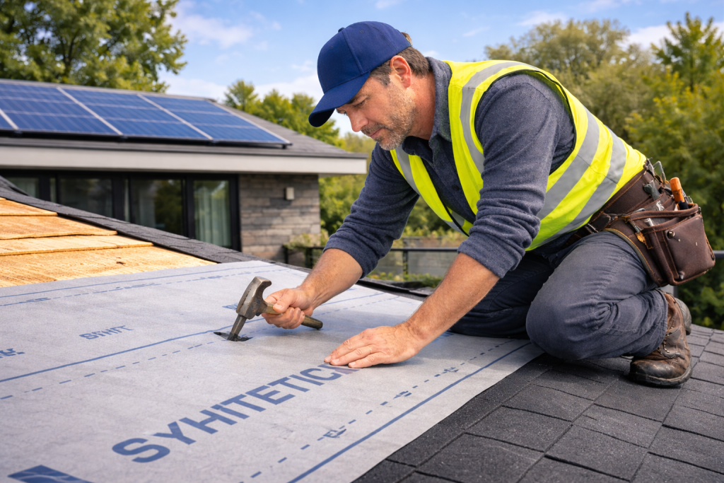 🏠 Roof Underlayment Types Explained: The Moisture Protection Layer ...