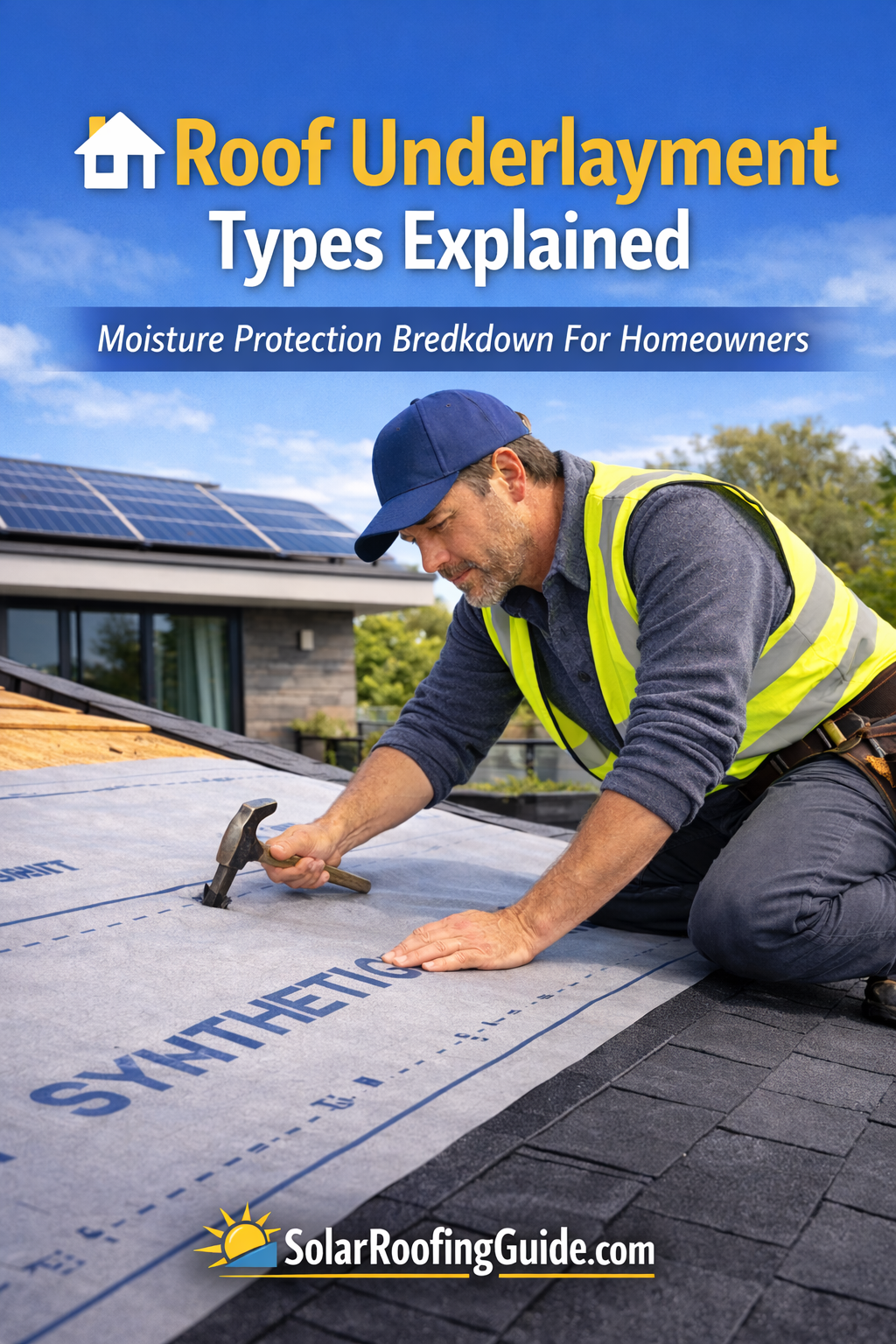🏠 Roof Underlayment Types Explained: The Moisture Protection Layer ...